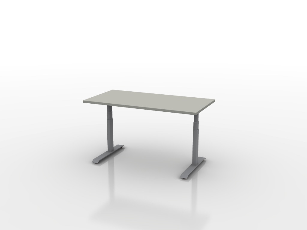 Workrite Straight 58x29 Height Adjustable Desk